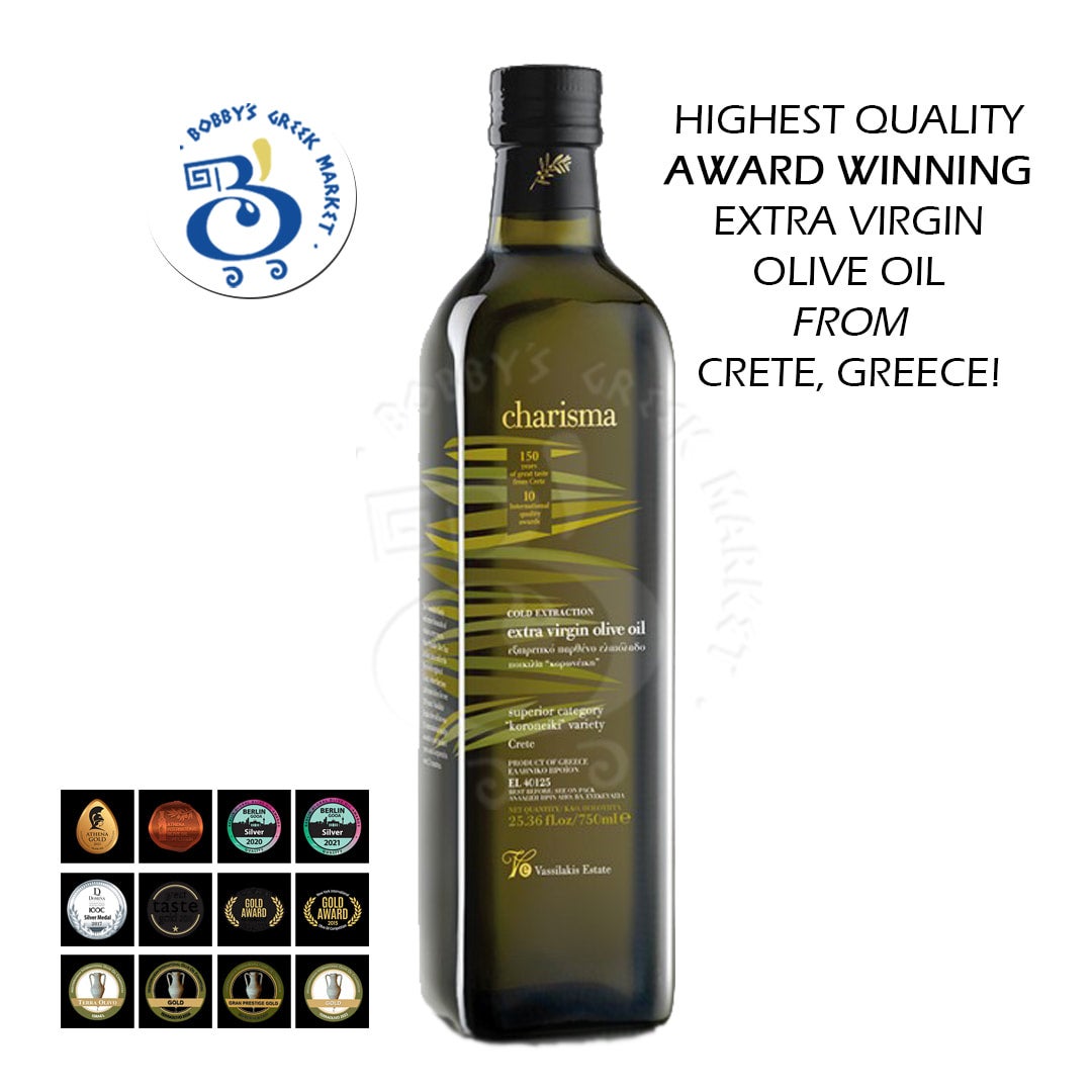 Charisma Extra Virgin Olive Oil 750ml | Bobby's Greek Market