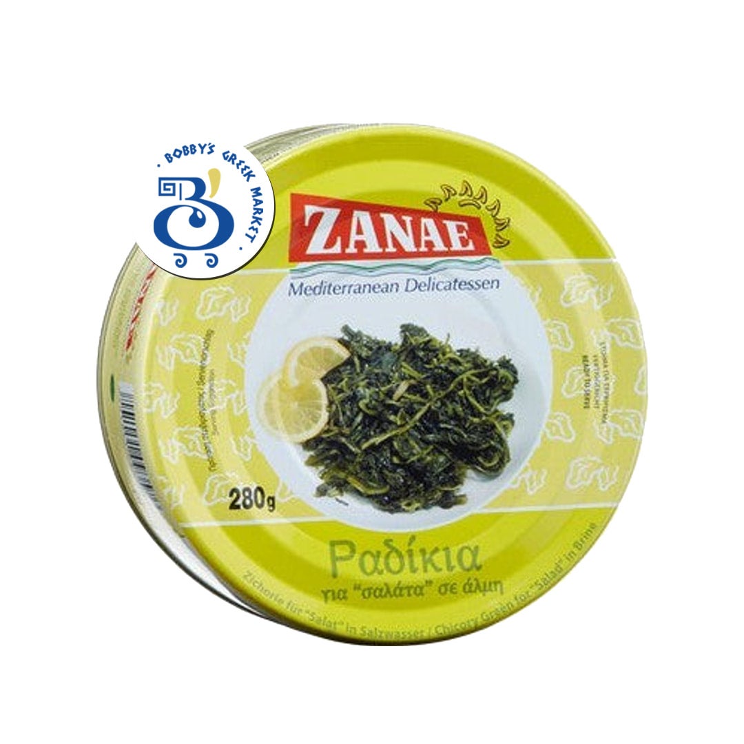 Zanae Chicory Greens (Radikia) 280g | Bobby's Greek Market