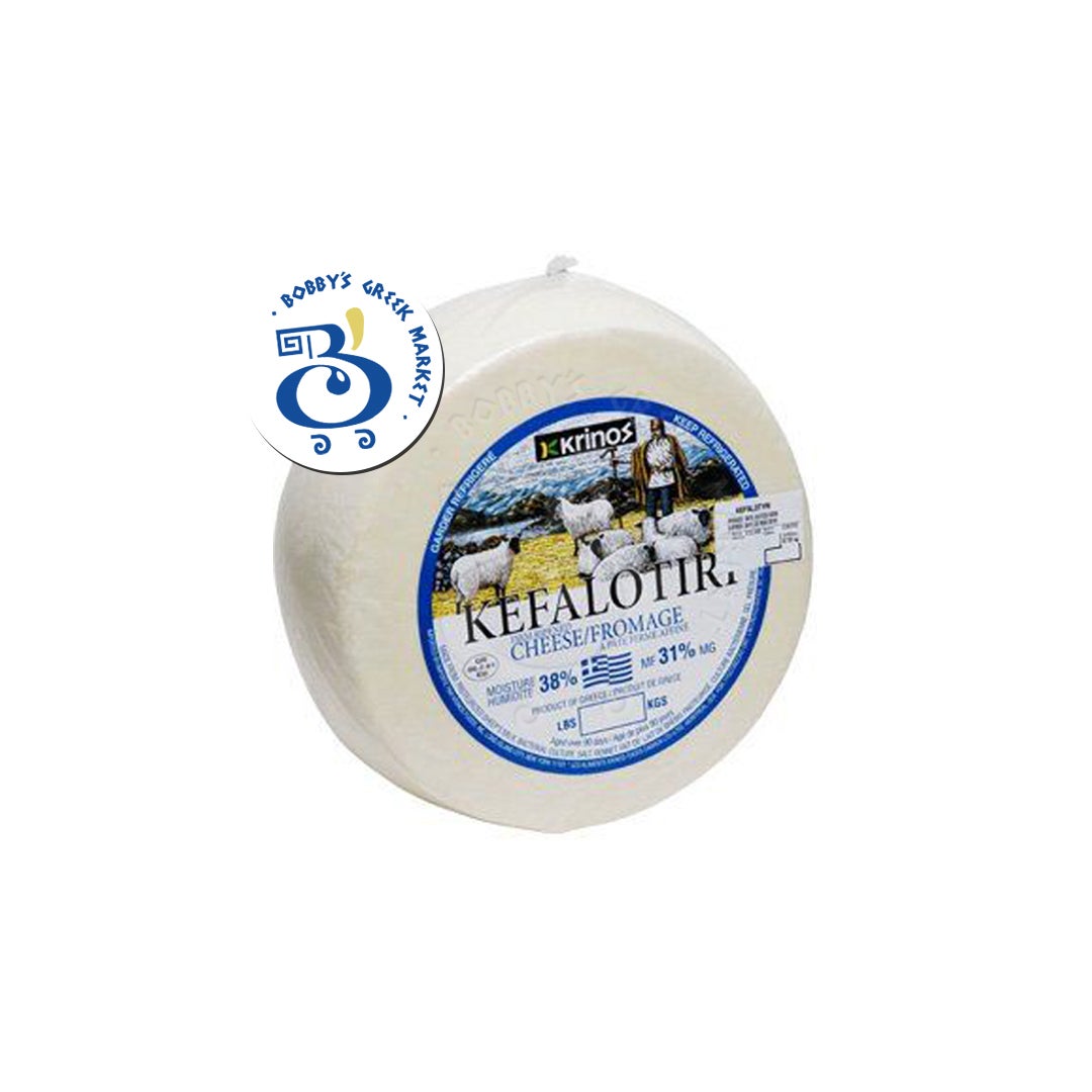 Krinos Kefalotiri Cheese Micro 500g | Bobby's Greek Market