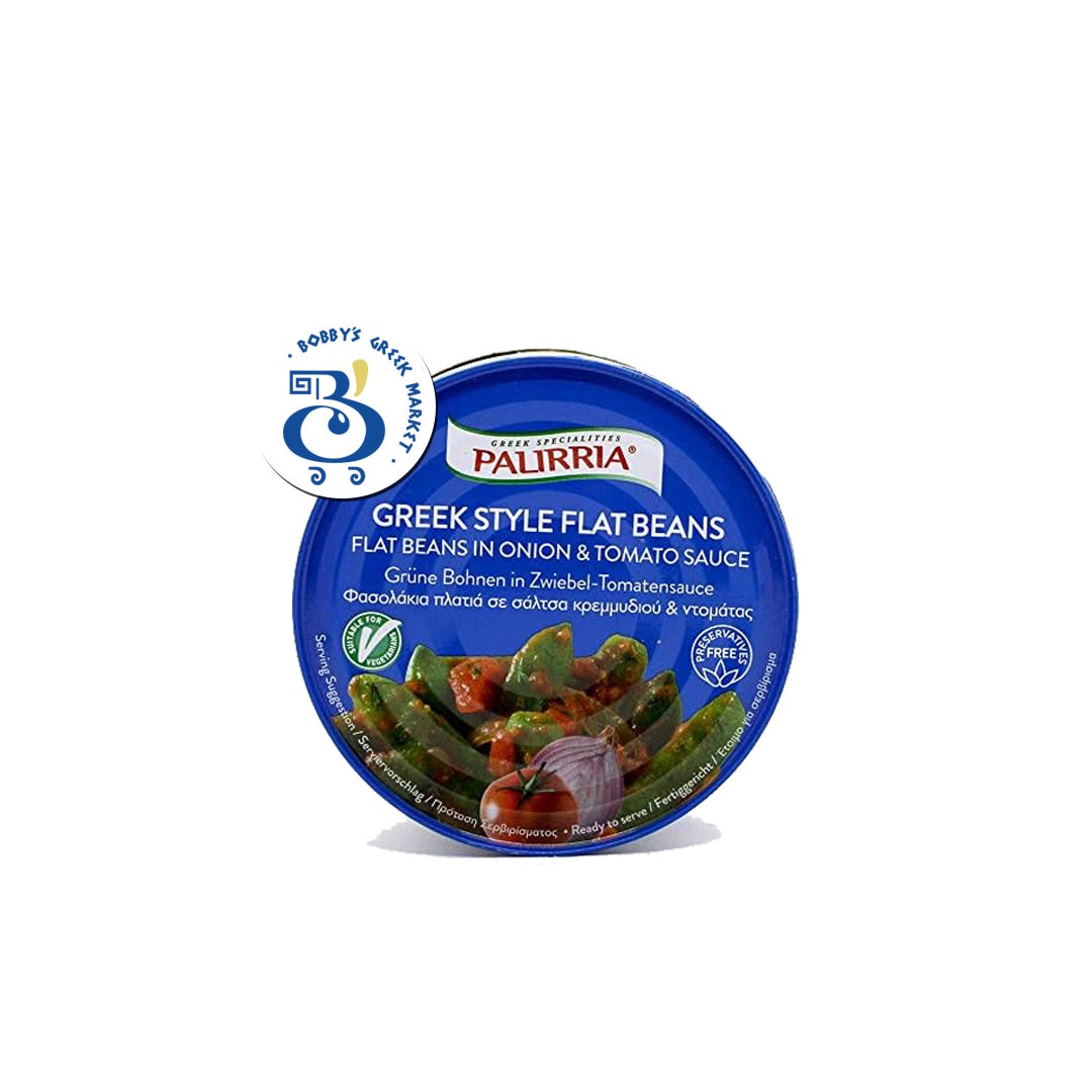 Palirria Greek-Style Flat Beans 10oz | Bobby's Greek Market